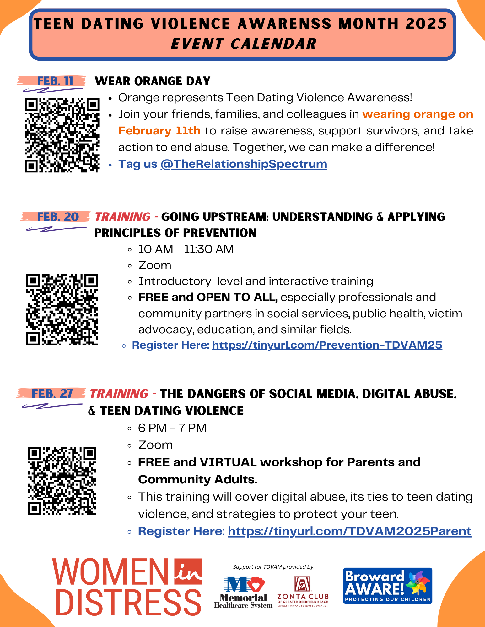 Teen Dating Violence Awareness Month - Women in Distress