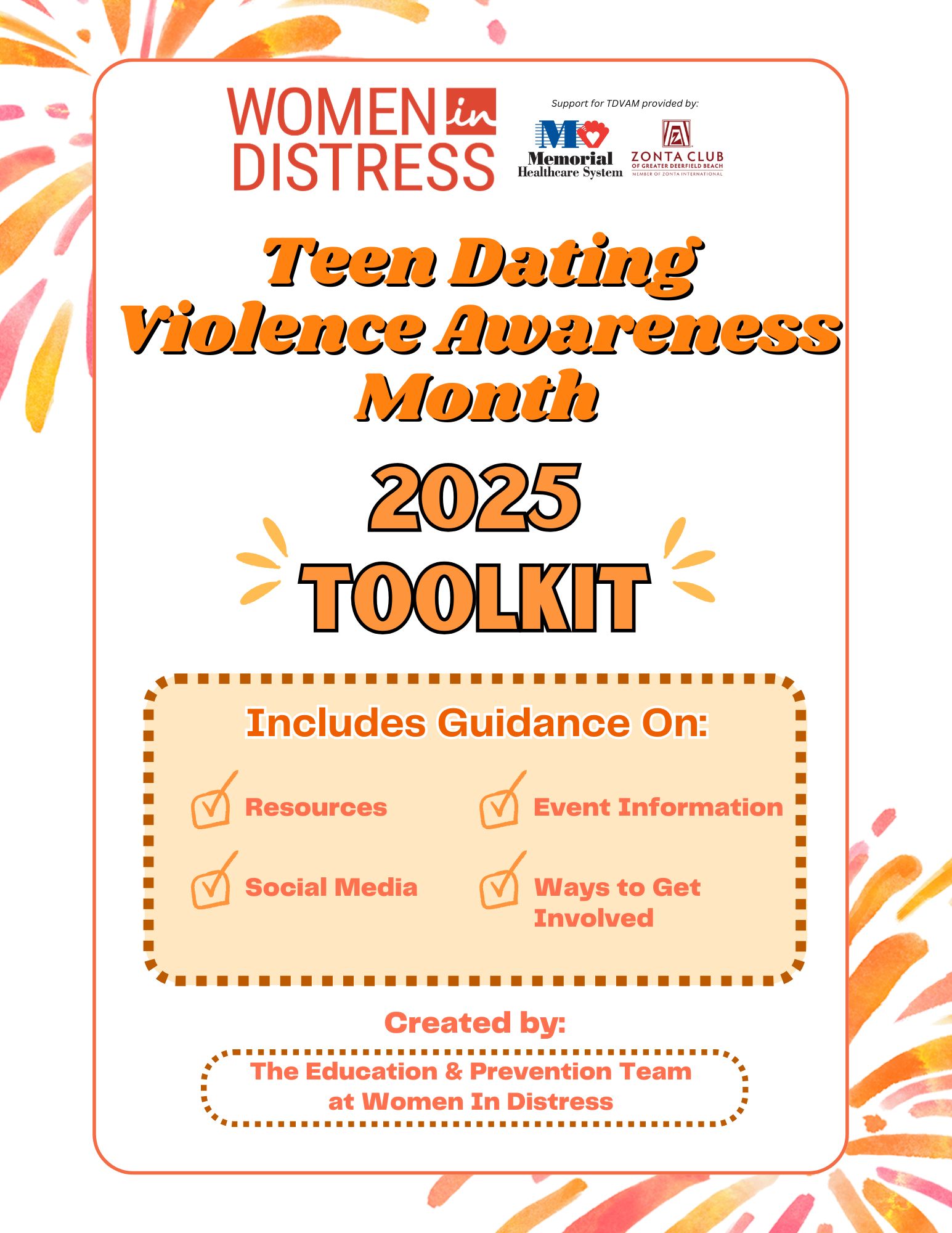 Teen Dating Violence Awareness Month - Women in Distress
